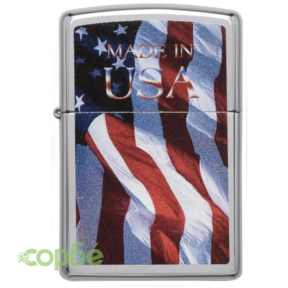 Запалка Zippo 24797 American Flag, disabled на топ цена ️ Sorbe.bg