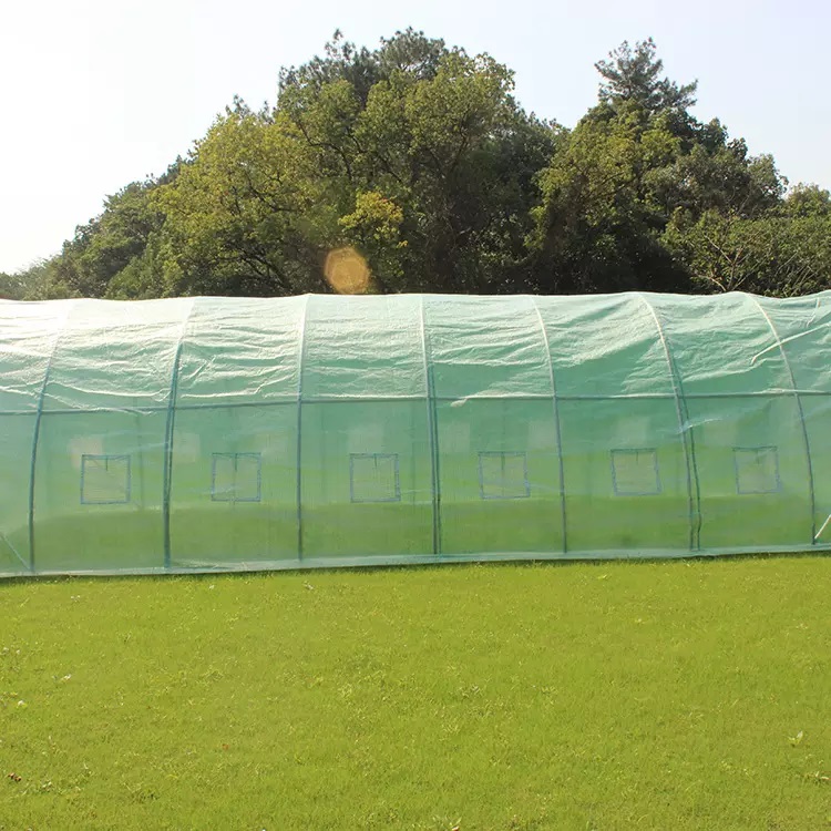 Оранжерия Tunnel Pro с 2 врати 8х4х2.25м с армиран найлон (32 кв.м ...