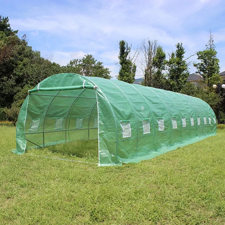 Оранжерия Tunnel Pro с 2 врати 12х3х2м с армиран найлон (36 кв.м ...