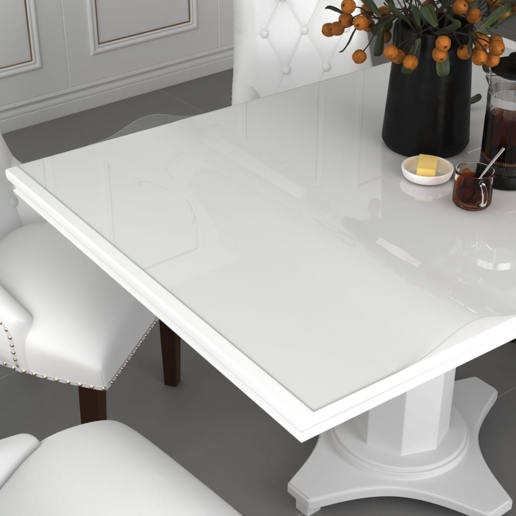Протектор за маса, прозрачен, 80x80 см, 2 мм, PVC 288275 — Sorbe.bg